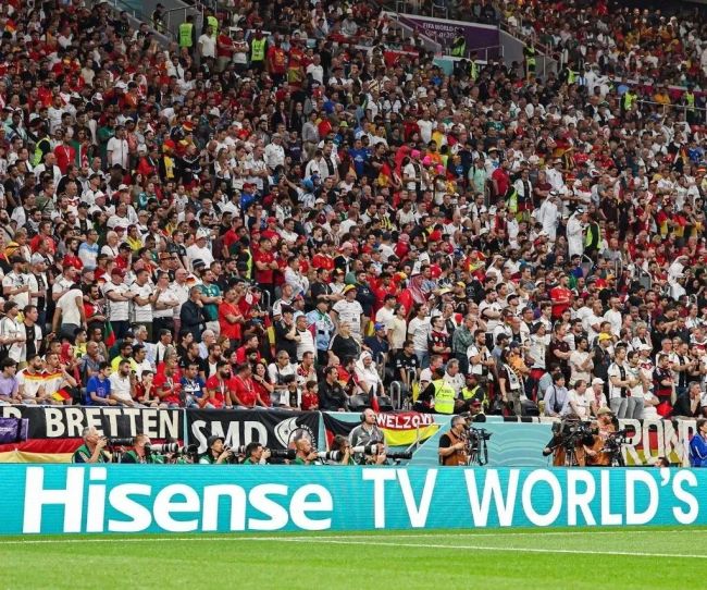 Hisense持续见证精彩对决：西班牙战平德国，摩洛哥爆冷战胜比利时_山东站_中华网