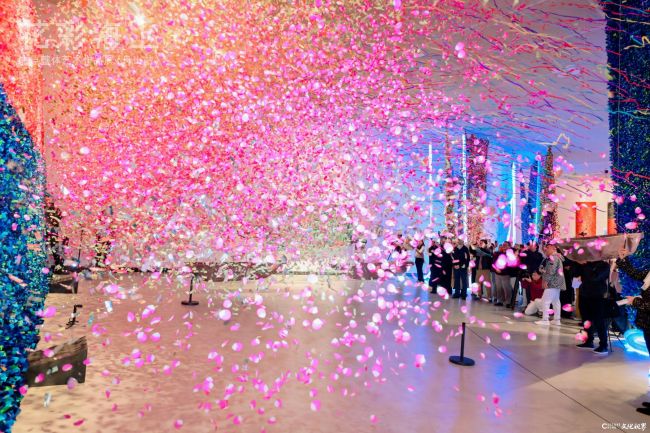 【春节有眼福】“花彩海上——古原整体艺术作品展（舟山站）”昨日启幕_山东站_中华网